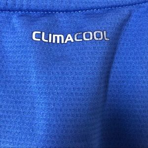 adidas | Tops | Adidas Climacool Blue Workout Training Shirt | Poshmark